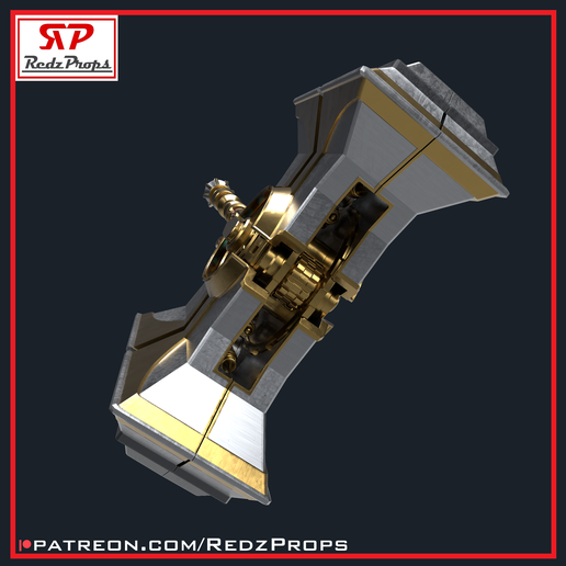 🔨 Talis Mercury Hammer Cosplay Prop・ 3D File for 3D printing・Cults