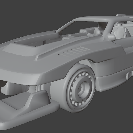 🥵 GT-Scorcher STL - 1970s Hot Wheels Concept Car - 3D Printable Model ...