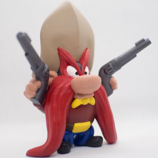 🦸 Yosemite sam toy・ STL File for 3D printing・Cults