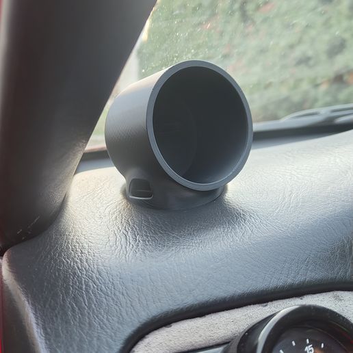 🛞 civic ej/ek defrost vent 60mm gauge pod・ STL File for 3D printing・Cults