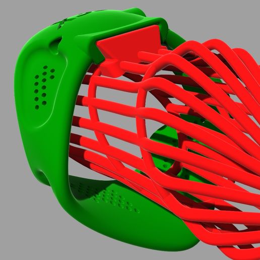 STL file X3s Prison Chastity Cage Tube - 100mm 🤐 ・3D printable model to ...