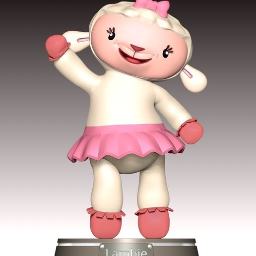 Archivo 3D Lambie Fan Art 🎨 ・Plan imprimible en 3D para descargar・Cults