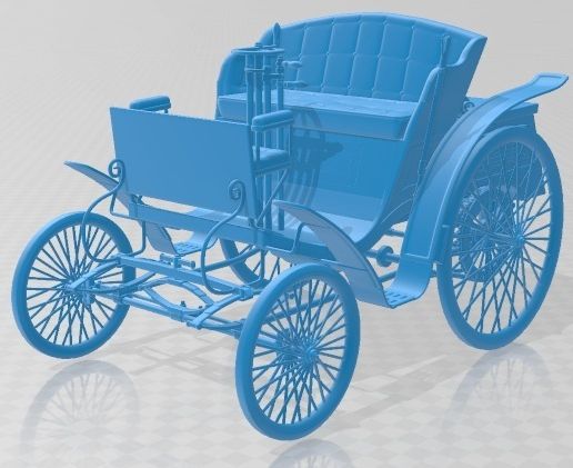 🚗 Benz Velo 1894 Printable Car・ 3D File for 3D printing・Cults