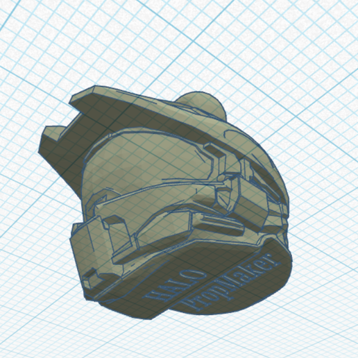 😇 Halo Master chief's Helmet Keychain fixed・Fichier STL Gratuit pour ...
