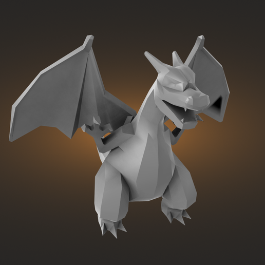🐉 Charizard・Free STL File for ・Cults