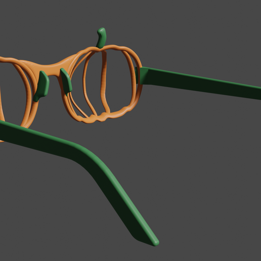 STL file PUMPKIN GLASSES・3D printable model to download・Cults