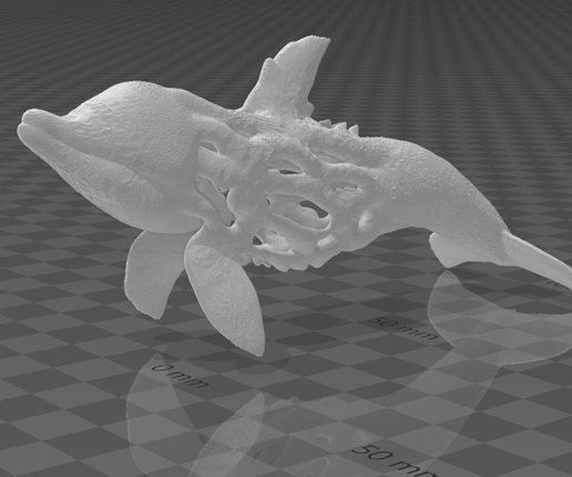 STL file Delfín Coral 🪸 ・Template to download and 3D print・Cults