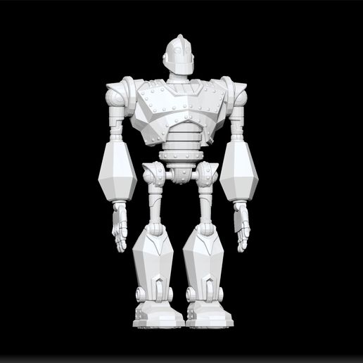 🤖 multiversus iron giant - sci-fi robot - Fighter robot・ STL File for ...