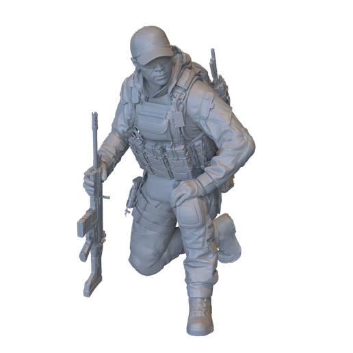 STL file Modern Soldier 18 🫡 ・3D printing template to download・Cults
