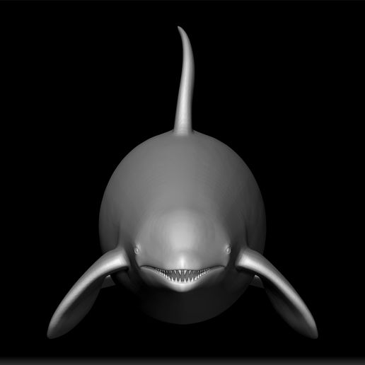 🐳 Orca Killer Whale Sculpture - Majestic Ocean Creature Figurine ...