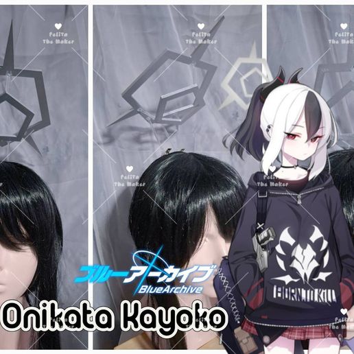 arquivo STL Blue Archive Halo : Kayoko Cosplay 😇 ・design para ...