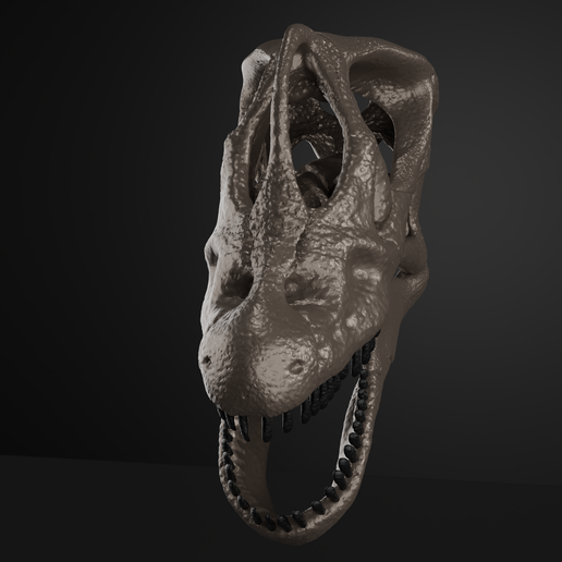 💀 Brachiosaurus skull 3d print・ STL File for 3D printing・Cults