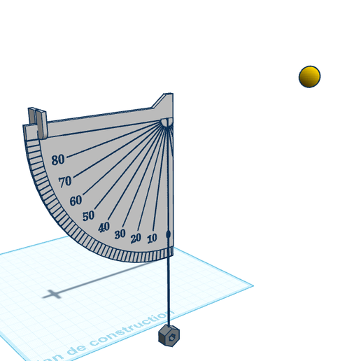 🎒 Inclinometer・Free STL File for 3D printing・Cults