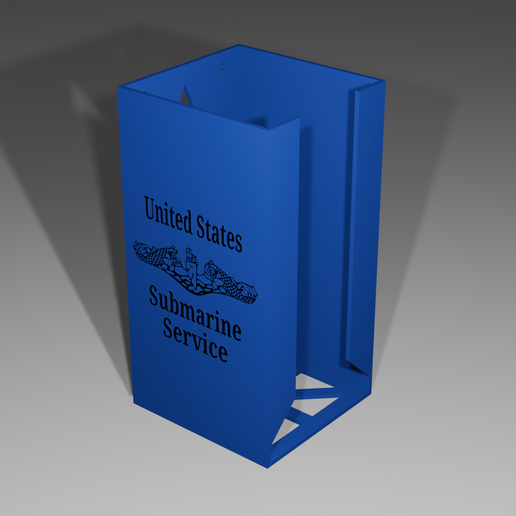 Archivo STL Top Load Koozie Rack - US Navy Submarine Warfare 🔝 ・Objeto ...