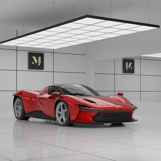 3D file Ferrari Daytona SP3 🚗 ・3D printing model to download・Cults