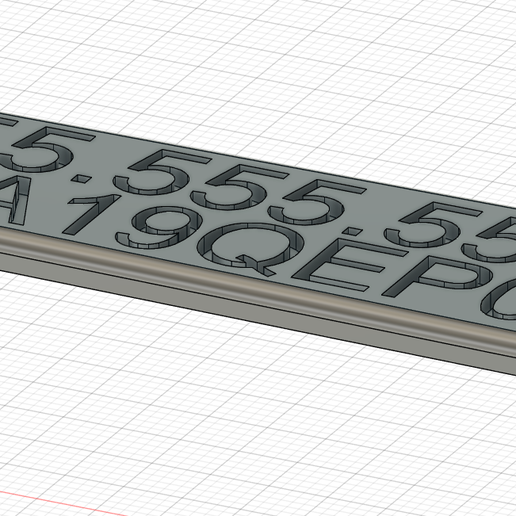 Free STL file Under arm FAA ID plates 💪 ・3D printer design to download ...