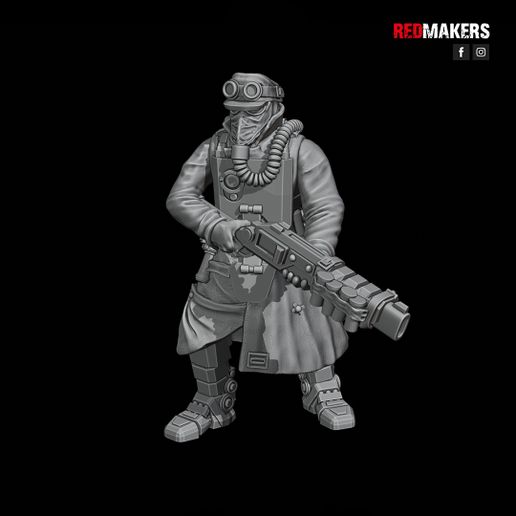💂 Death Squad Engineers of the Imperial Force・ 3D File for 3D printing ...