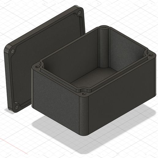 Fichier STL gratuit Boîte de jonction étanche, couvercle et connecteur pour les projets d ...