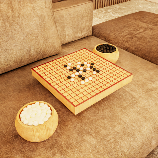 🇯🇵 Gomoku - Board Game・ 3D File for ・Cults