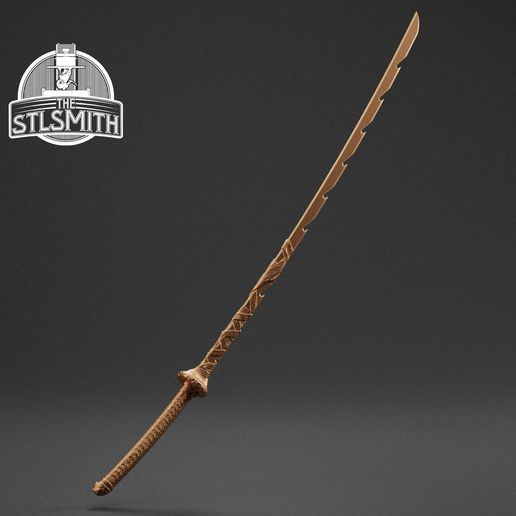 STL file Magic Sword Makoto Demon's Souls Life Size Prop STL 🪄 ・3D ...