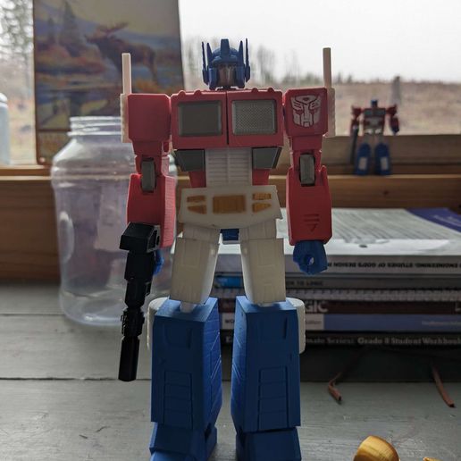 🤖 Transformers Devastation Optimus Prime (Articulated Figure)・3D Print ...