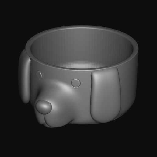 🐕 3D Printable Dog Food Plate – Stylish & Functional Pet Bowl・Free STL ...