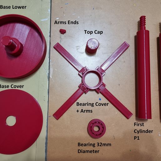 🗝️ Portable Spinning Keychain Hanger (Redesigned)・Free STL File for 3D ...