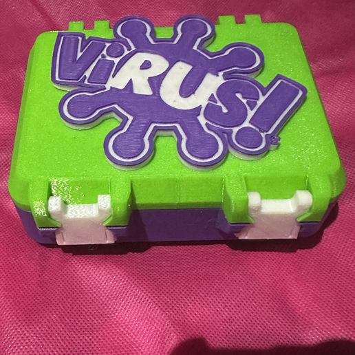 3D print Virus - Card Game - Storage Box • made with Ender 3 V3 KE・Cults