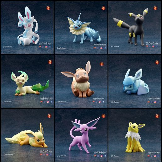 mega new eevee evolutions