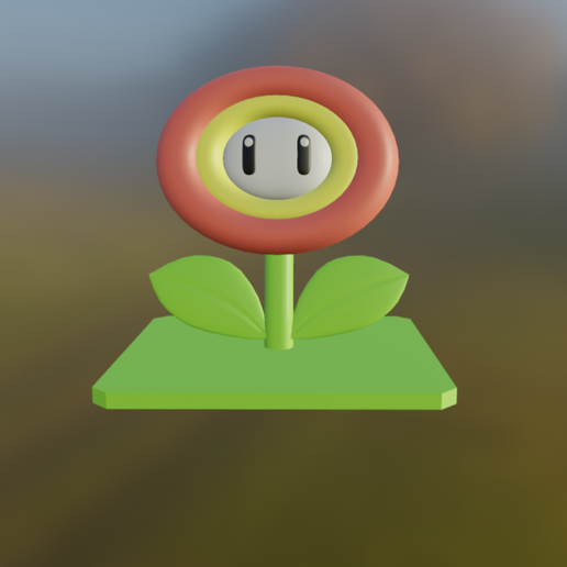 Archivo STL Flor - Super Mario Bros 🎲 ・Modelo imprimible en 3D para ...