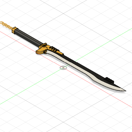 STL file Cyber Sword 🗡️ ・3D print model to download・Cults