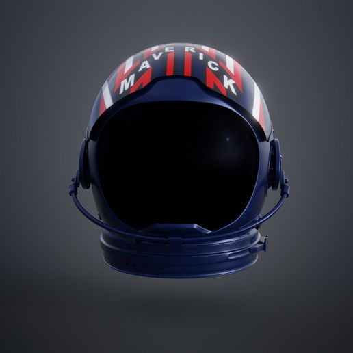 🔝 Top Gun Helmet - Maverick・ 3D File for 3D printing・Cults