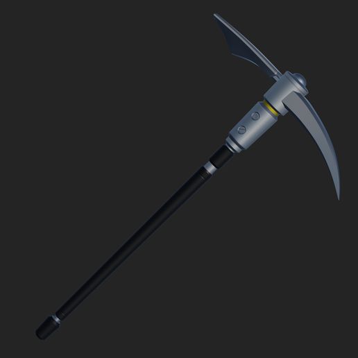 STL file Fortnite Default Pickaxe 👾 ・3D printable model to download・Cults