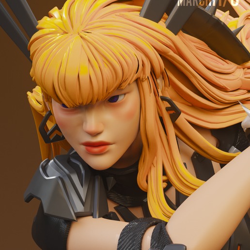 🗿 Magik Marvel Rival STL - Yongblood Sculpture・ 3D File for 3D printing ...