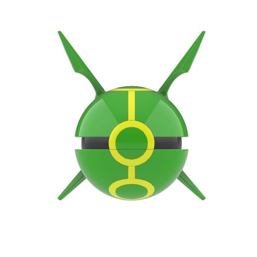 🐉 Pokeball 384 Rayquaza・ STL File for 3D printing・Cults