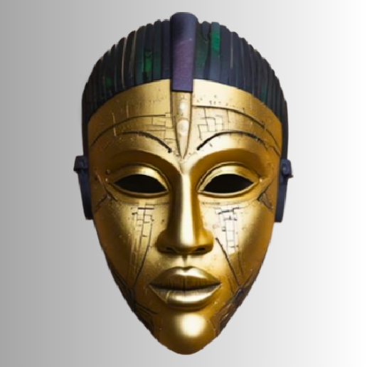 👺 Ancient Ceremonial Mask・ STL File for 3D printing・Cults