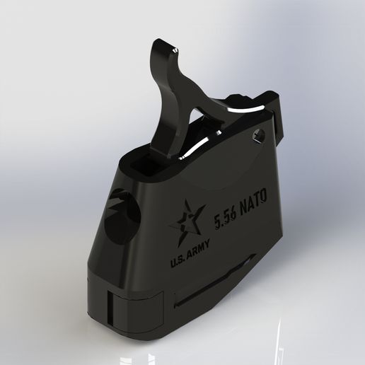 🔫 5.56 / .223 Magazine Speed Loader For M16 / AR-15 / M4 / REMINGTON ...