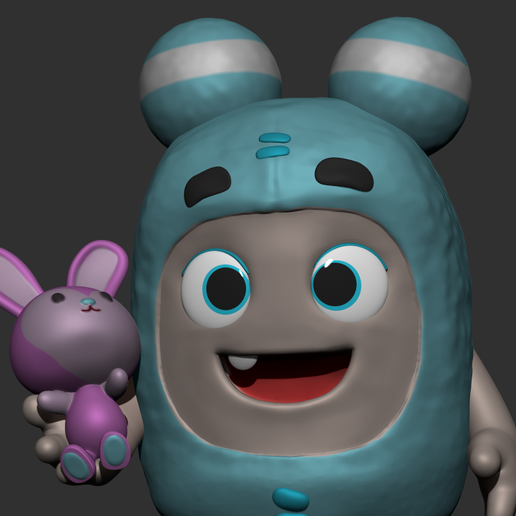 🫧 Oddbods-LULU- minibods・ STL File for 3D printing・Cults