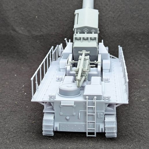 🇩🇪 Self-propelled siege mortar Karl Gerat VI "Ziu" 040 (Mörser Karl ...