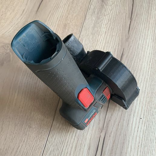 🌬️ Dust extraction system for Angle grinder BOSCH GWS 12V 76・ STL File ...