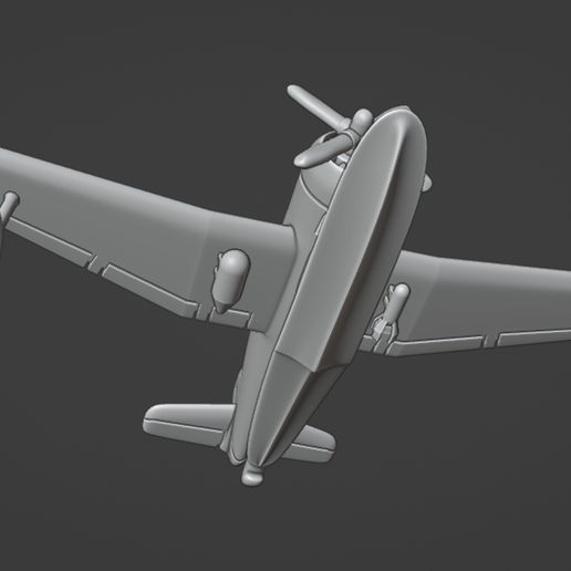 ️ Curtiss SC-1 Seahawk 1/200・ STL File for 3D printing・Cults