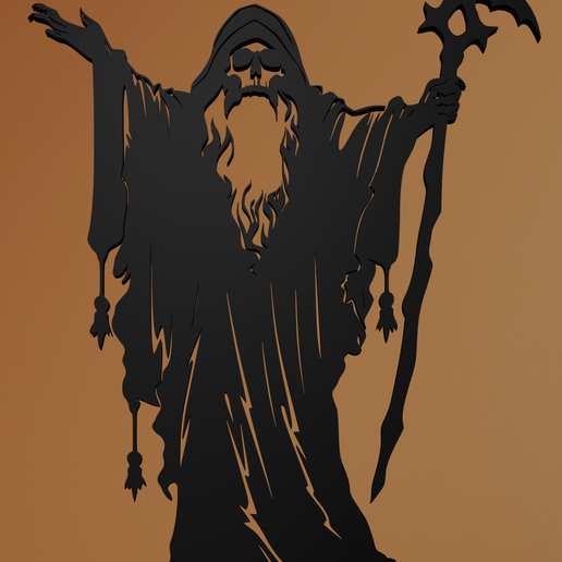 🎅 Vodoo Santa Wall Art・ STL File for ・Cults