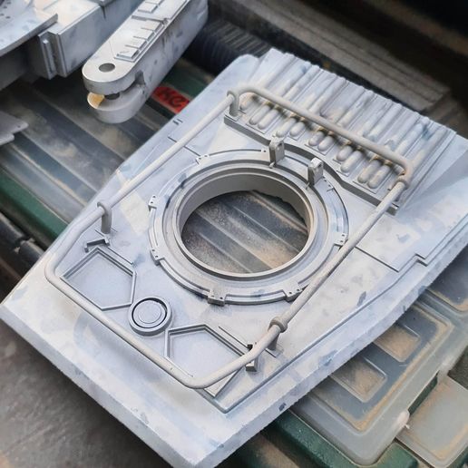 AT-ST SCREEN ACCURATE PLUS OPTIONAL GUNSHIP・ STL File for 3D printing・Cults