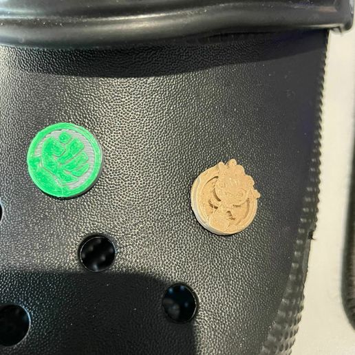 STL file Baby Groot 2D Crocs Charm 👶 ・3D printer design to download・Cults