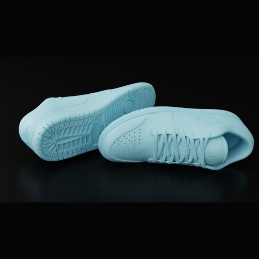 🇯🇴 Air Jordan 1 Low Shoe・ STL File for 3D printing・Cults