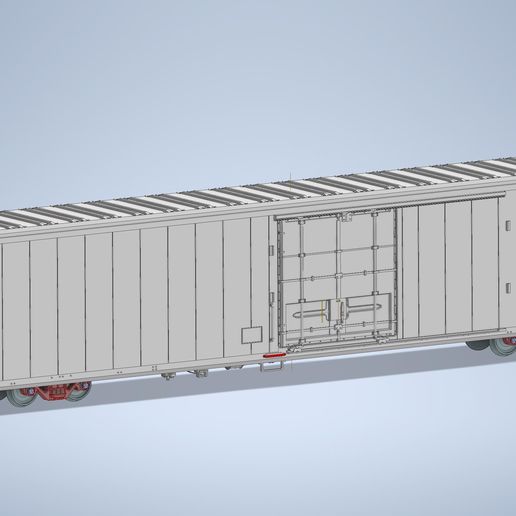 🇺🇸 HO Scale CRYX 82ft Reefer・ STL File for 3D printing・Cults