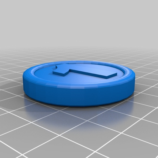 🪙 Coin Toss w/1 and 2・Free STL File for 3D printing・Cults