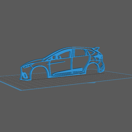 🚙 Ford - Focus RS・ STL File for 3D printing・Cults