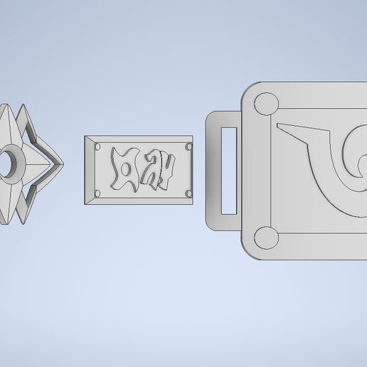 STL file Honkai: Star Rail - Rappa Belt Accessories ⭐ ・3D printable ...