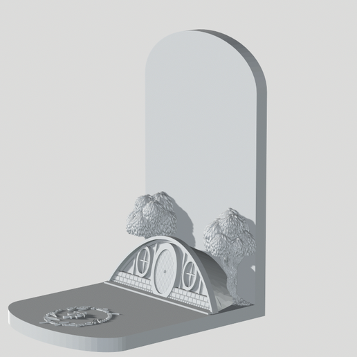 STL file Bookend The Lord of the Rings (set x 6) 📚 ・3D printer design ...
